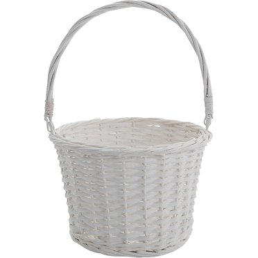 White Easter Basket with Blue Liner - Walmart.com
