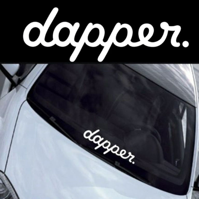 Dapper Car Sticker