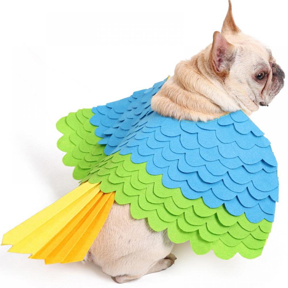 AMERTEER Pet Dog Halloween Fairy Air Bird Costumes Cosplay Costume ...