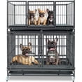 43‘‘ Whelping Box for Dogs and Puppies Taller Heavy Duty Dog Whelping ...