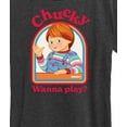 Chucky - Friendly, Wanna Play - Women's Short Sleeve Graphic T-Shirt ...