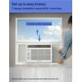 Della 5000 BTU AC - Quiet AC for ecommerce - Walmart Business Supplies