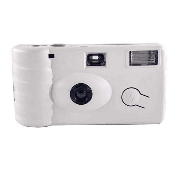 Black White Disposable Camera