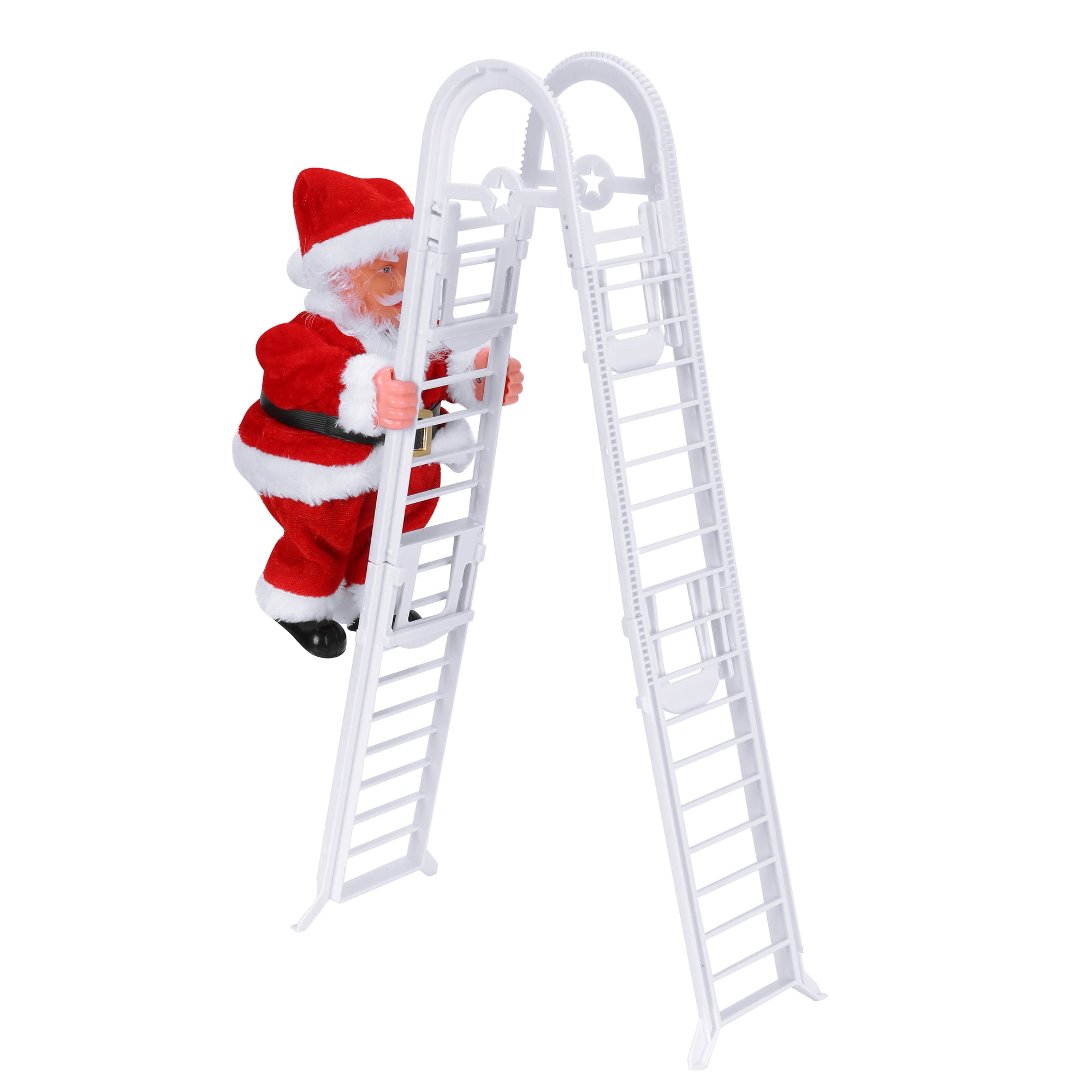 Santa Claus Climbing Ladder Christmas Electric Climbing Santa Claus ...