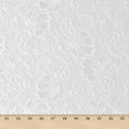 Stretch Lace Fabric Embroidered Poly Spandex French Floral Victoria 58 ...