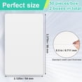 100 Pcs Credit Card Reader Cleaner Cards Dual Side Cr80 Reader Cleaning ...