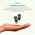 Yubico - YubiKey 5C - Multi-factor authentication (MFA) security key and passkey, connect via ...