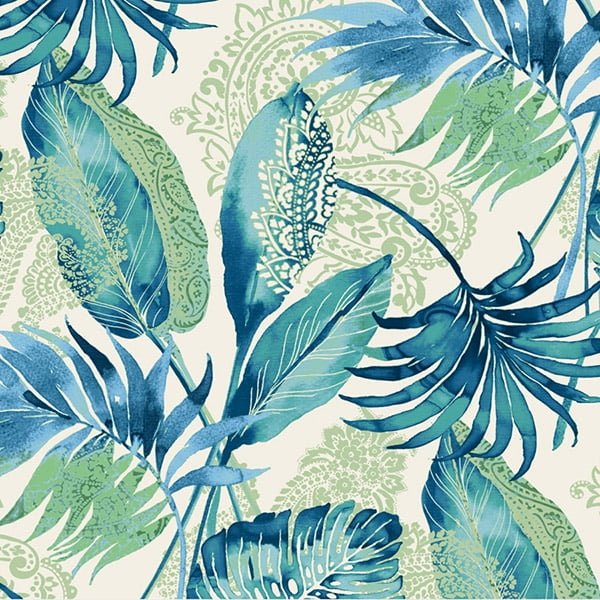 Berkshire Home 100% Polyester 54" Indoor/Outdoor Tacori Turquoise ...