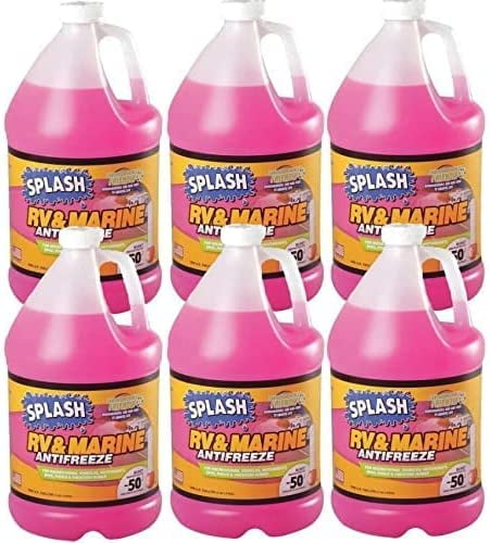 Splash 619526 RV/Marine Antifreeze, 6 gal, Pink (RV/Marine Antifreeze ...