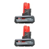 MILWAUKEE M12 REDLITHIUM HIGH OUTPUT XC5.0 Battery Pack Kit (Model 48 ...