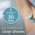 Gillette Venus Smooth Razor Blade Refills for Women, Pivot Heads ...