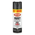 Krylon K07512000 Krylon Rust Protector Enamel Black Gloss 15 Oz Spray