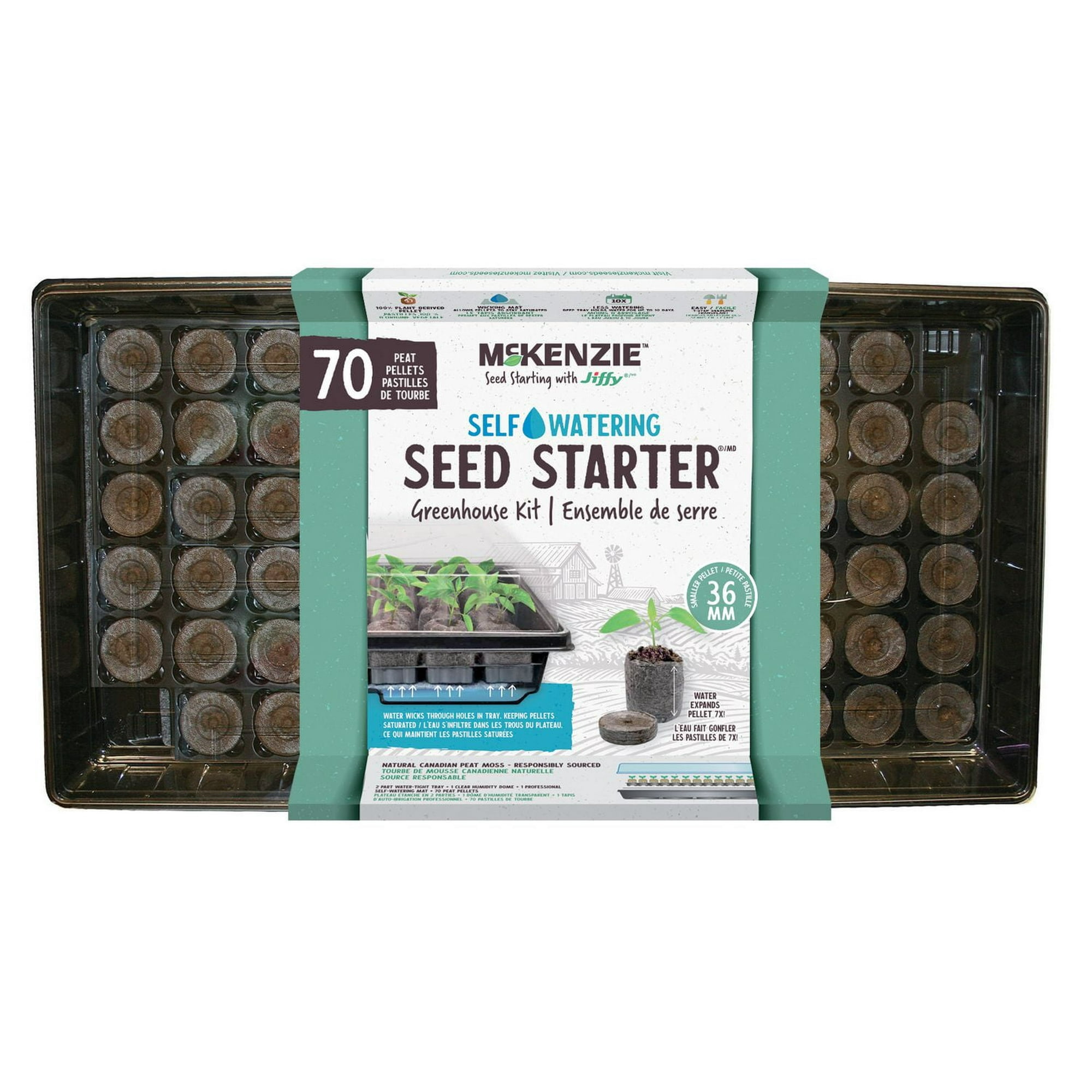 Click here for Mckenzie Seeds Mckenzie W Jiffy Self Watering Gree... prices