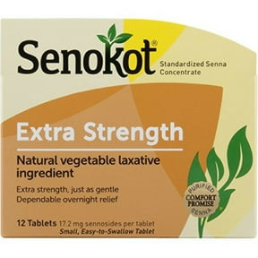 Senokot-S Generic, Docusate Sodium Laxative, Sennosides Stimulant, 1000 ...