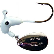 Lindy Floating Crawler Leech Snell Fishing Rig Fluorescent Yellow 1/4 ...