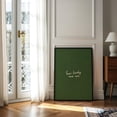 Affixzi Handwritten Typography Poster - "How Lucky Are We ...