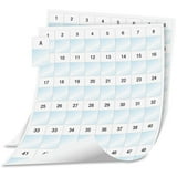 Dymo XTL Laminated Wire/Cable Wrap Sheet Labels, White, 53 / Pack ...
