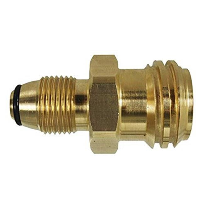 204128MBS Type 1 Male to Male Propane Adapter Fitting - Walmart.com