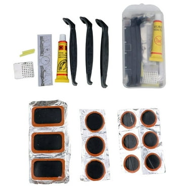 RocRide 8 Piece Inner Tube Patch Bicycle Tire Repair Kit. Also for ATVs ...