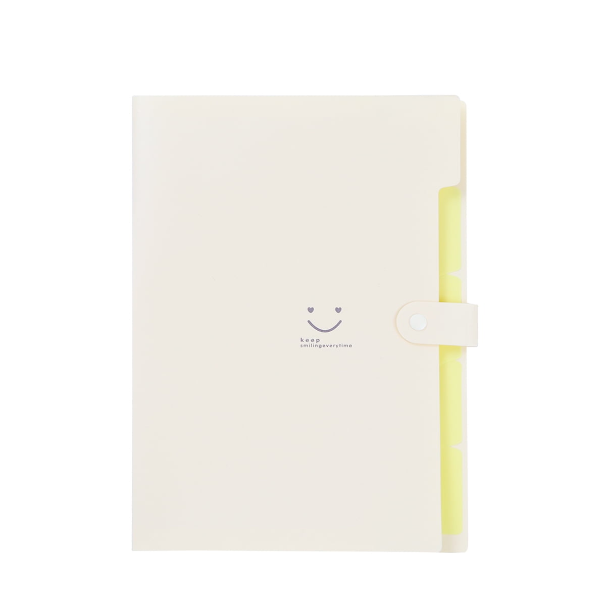 NUOLUX Creative Candy Color Expanding File Folders 5 Pockets Plastic ...