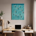 Affixzi Minimalist Aerial View Pool Art Print - Bright Summer Decor ...
