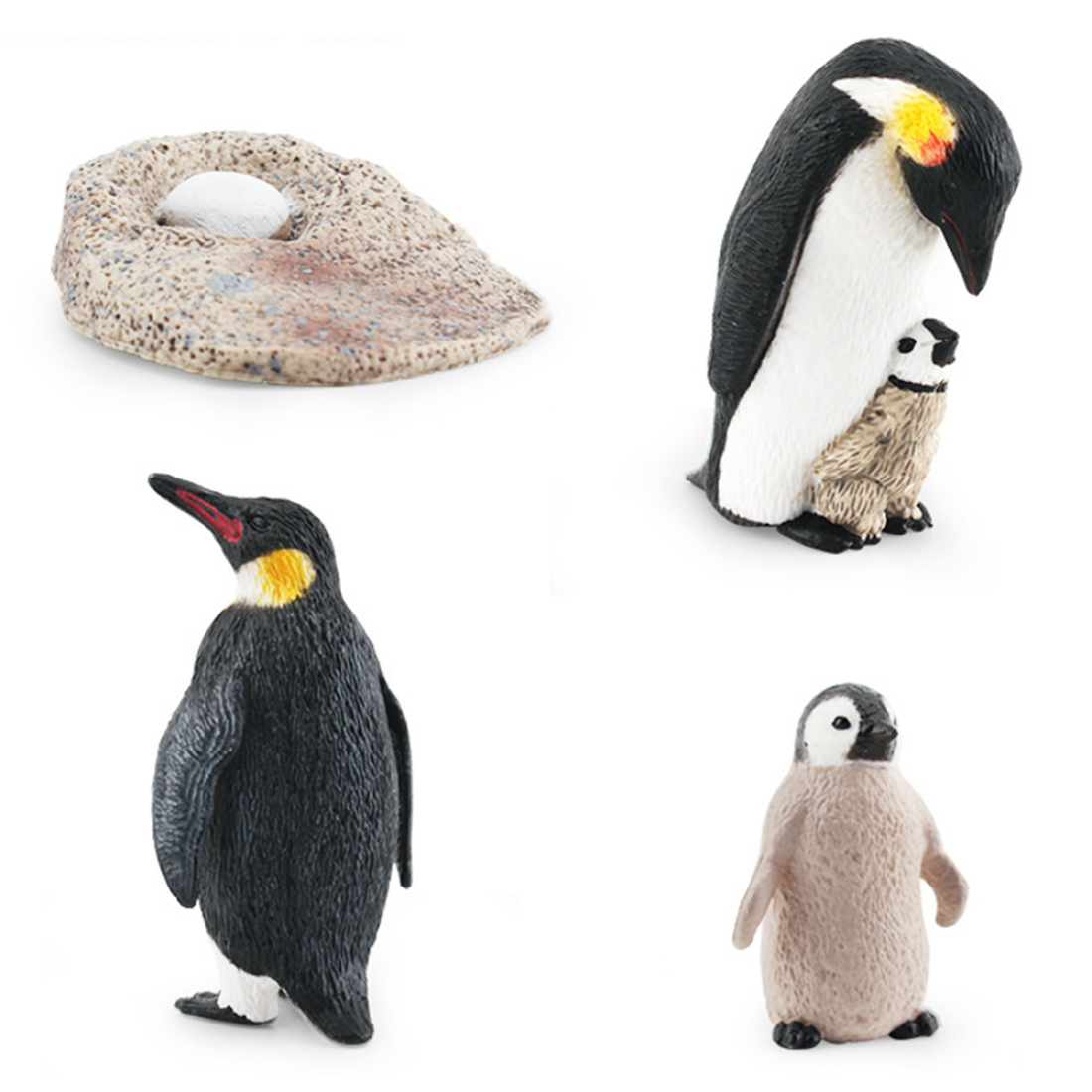 Ringshlar 4pcs Realistic Penguins Growth Cycle Models Delicate and ...