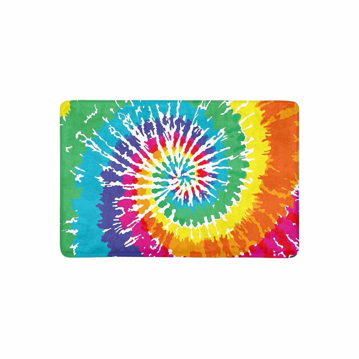 MKHERT Abstract Tie Dye Rainbow Doormat Rug Home Decor Floor Mat Bath ...
