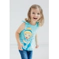 Disney Princess Moana Belle Cinderella Toddler Girls 3 Pack Tank Tops ...