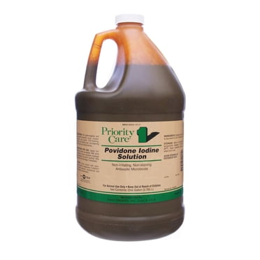Major Povidone Iodine 10% Topical Antiseptic Solution Cut & Burn Relief ...