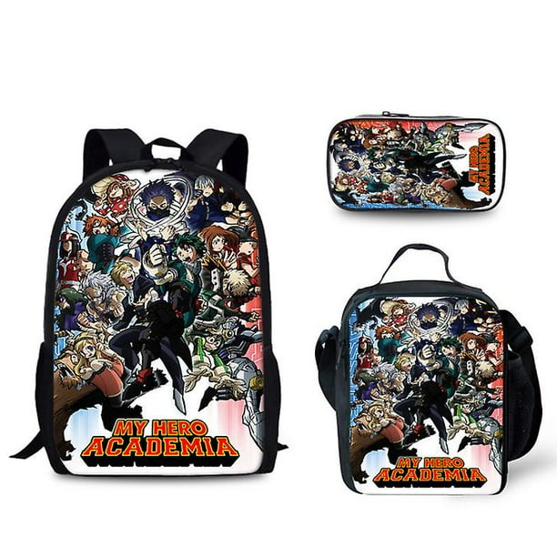 My Hero Academia Primary School Student Theme Schoolbag 3-piece Set ...