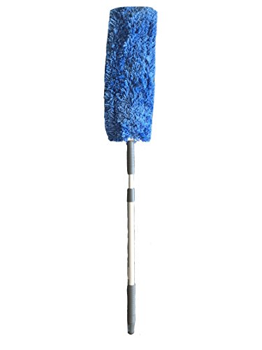 ABCO Products Microfiber Dusting Wand with 4 ft Telescopic Pole ...