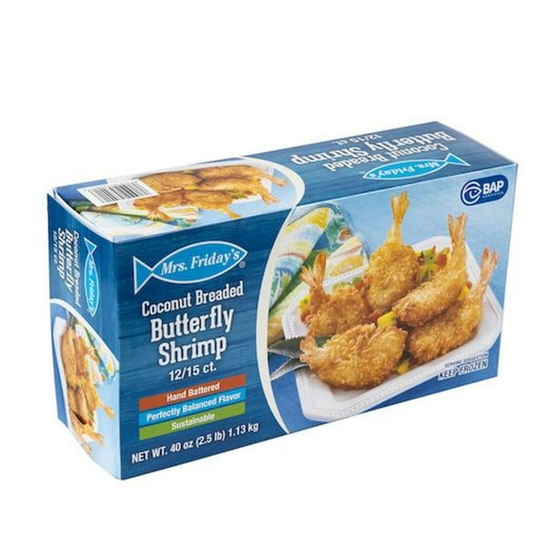 Mrs. Fridays Coconut Butterfly Shrimp, 2.5 Pound -- 4 per case ...