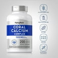 Coral Calcium 1000 mg | 200 Capsules | Bone Formula Complex | Non-GMO ...