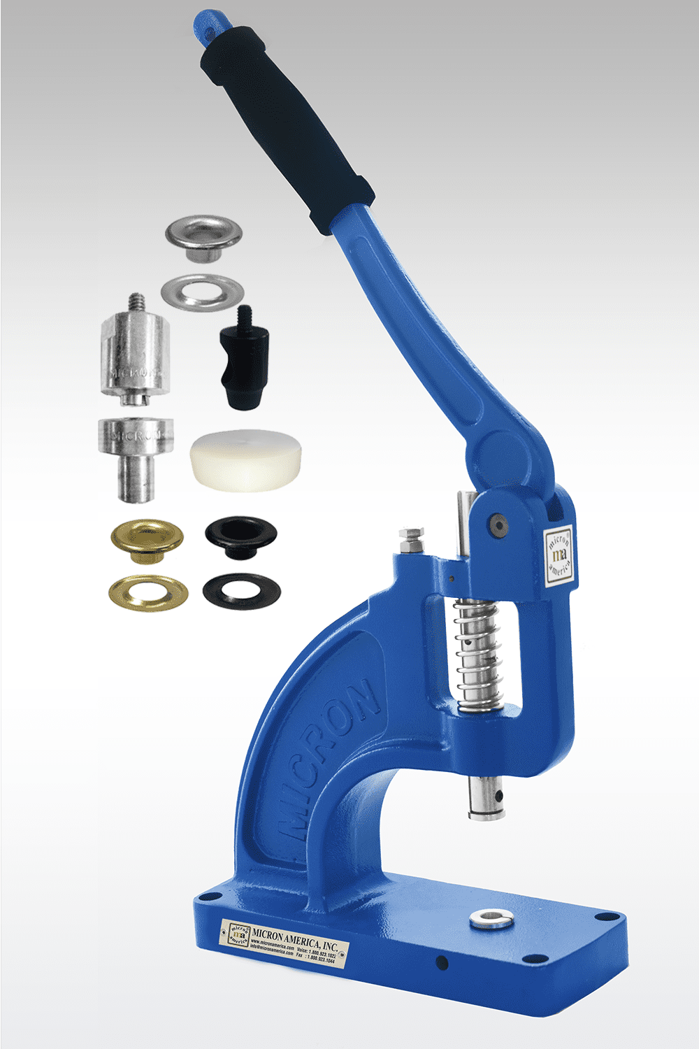 MICRON TEP-3 Fastener Attaching Machine with #1 Sheet Metal Dies and #1 ...