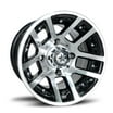 Fairway Alloys Aluminum Rim FA119 AGGRESSOR 12X7in Machined Gloss Black ...