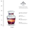 Sunrise Over Lavender Field Eternal Oak - Small Keepsake Urn - Strength ...