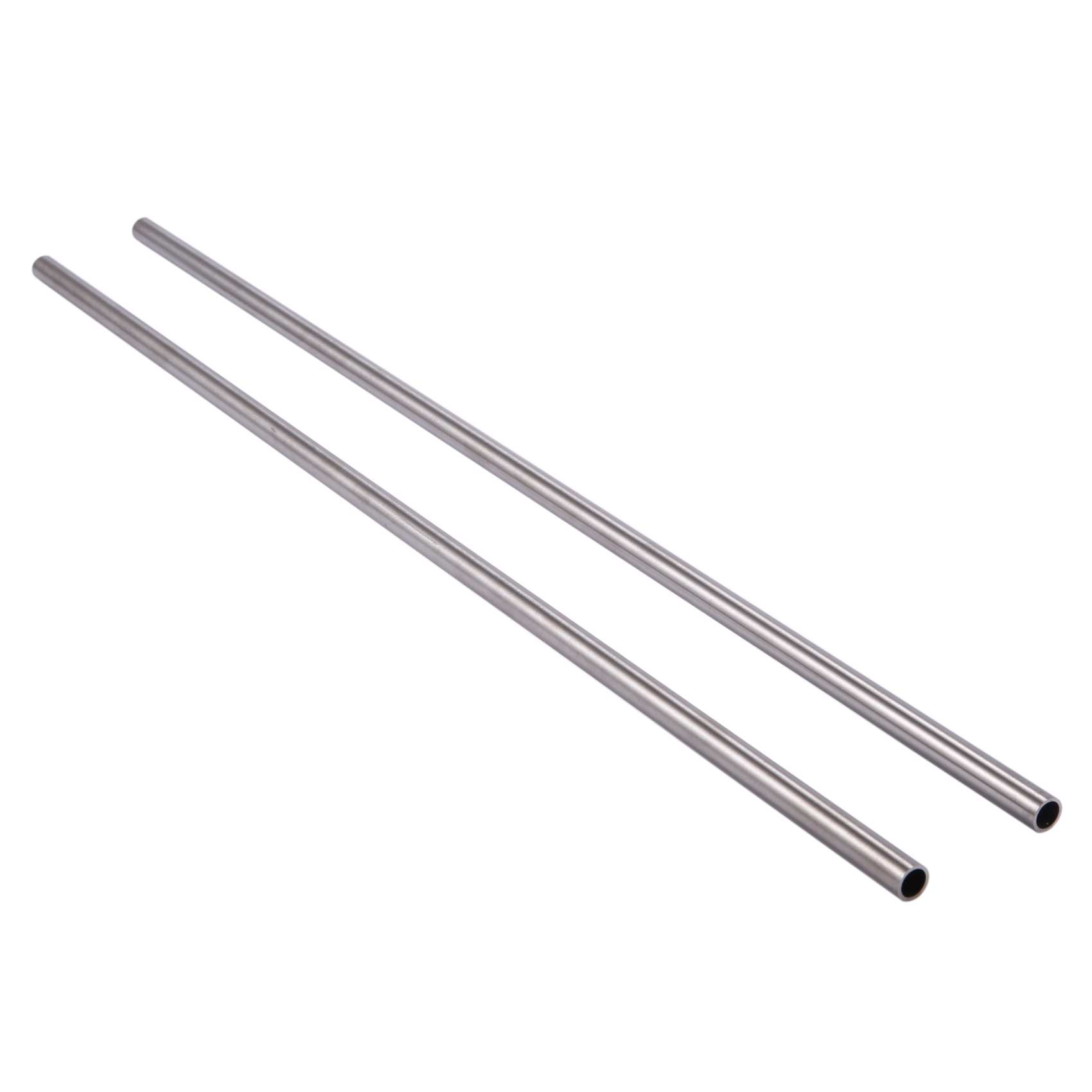 2Pcs 304 Stainless Steel Capillary Tube Pipe OD 10mm X 8mm ID Length