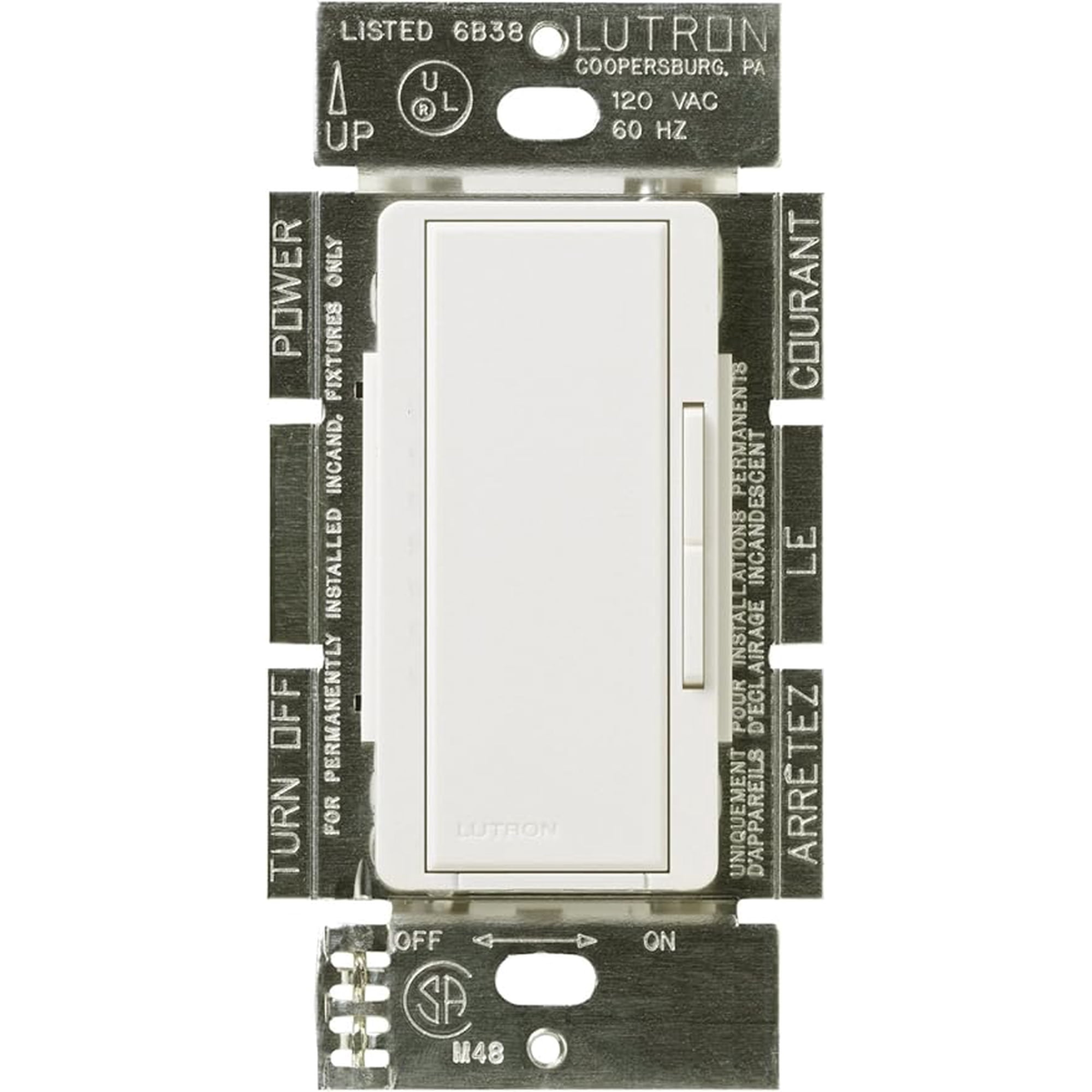 Click here for Lutron Malv-600-Wh-Csa White  Maestro Magnetic Low... prices