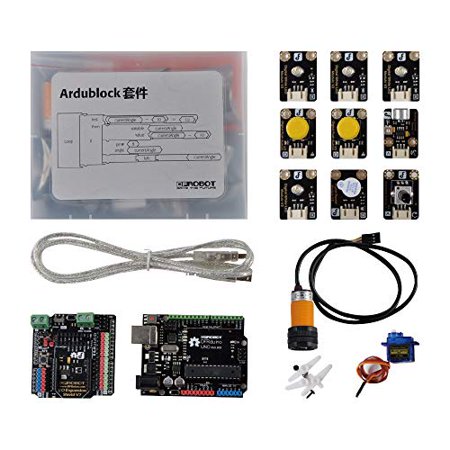 DFRobot Gravity: Starter Kit for Ardublock - a Graphic Programming Kit for Arduino | Walmart Canada