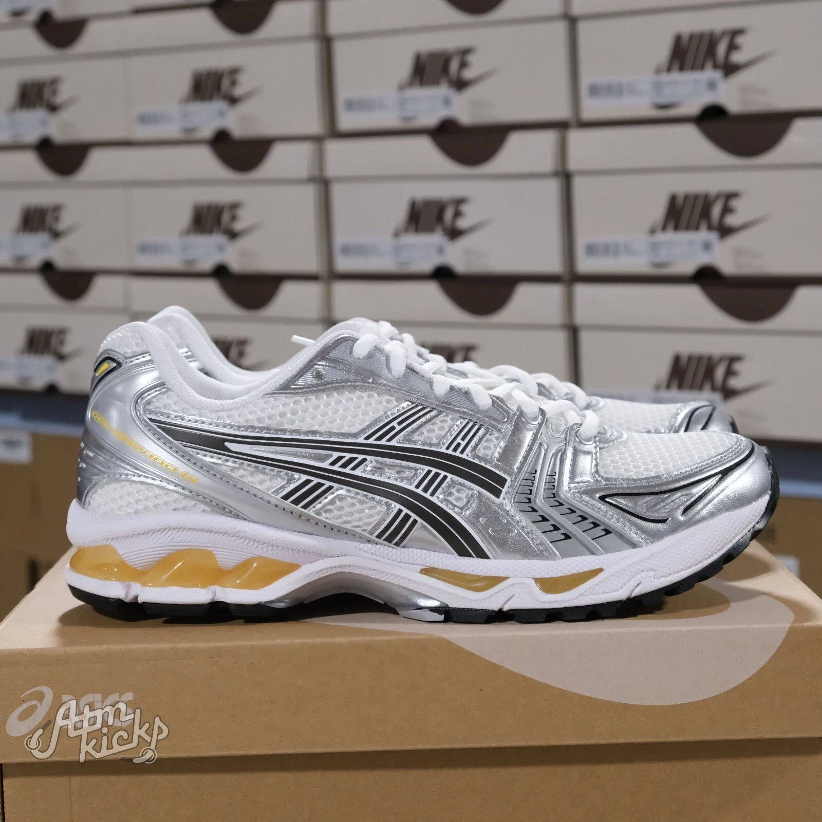 ASICS GEL-Kayano 14 Tai Chi Yellow 1203A537-101 Men's | Bodega Aurrera ...