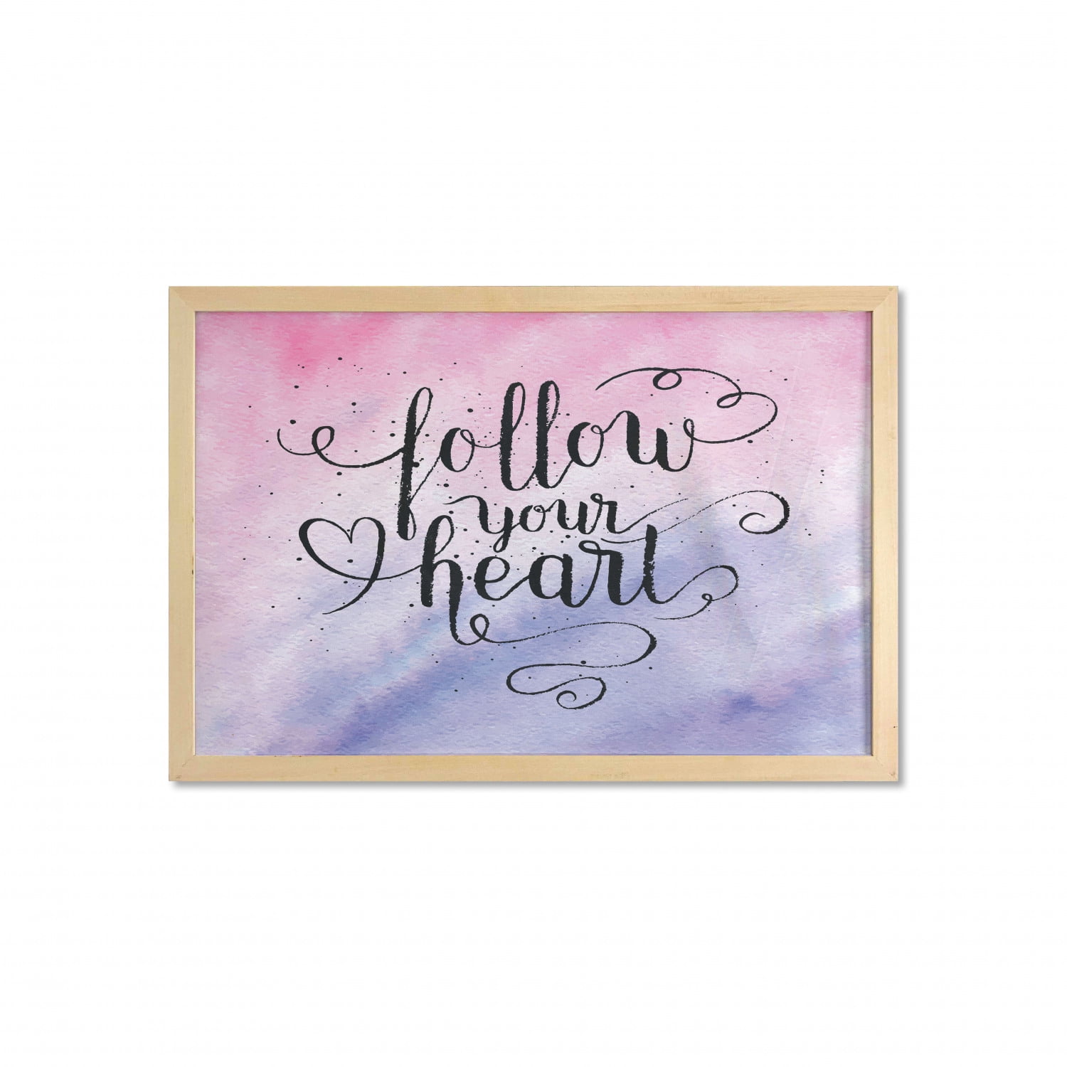 The Word Heart In Cursive