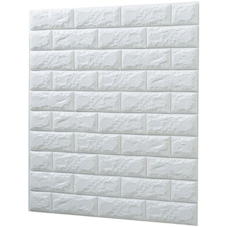 Hot Sale! Removable 3D Brick Imitation Brick Wall Sticker Decor Art for ...