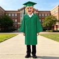 Graduation Gown And Cap For Girls Academic Formal Wear With Pockets ...
