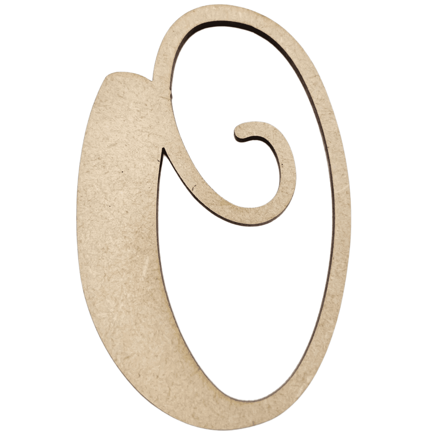 20" Tall MDF Wood Letter O | 1/8" Thick | Wood Craft Letter | Starfish ...