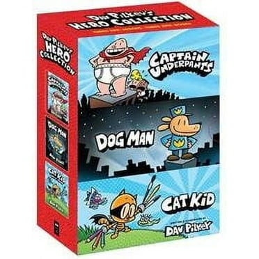 Captain Underpants Series Set: Complete Hardcover Comic Box 1-12 ...