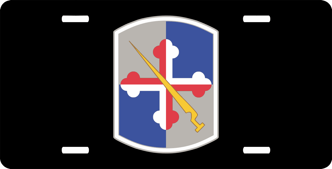 58th Battlefield Surveillance Brigade License Plate - Walmart.com