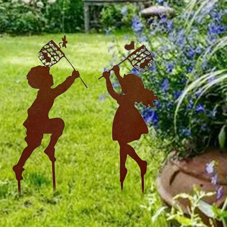 Silhouette Garden Art
