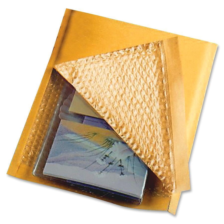 Sealed Air Jiffylite Bulk-packed Cushioned Mailers, Gold, 200 / Carton ...