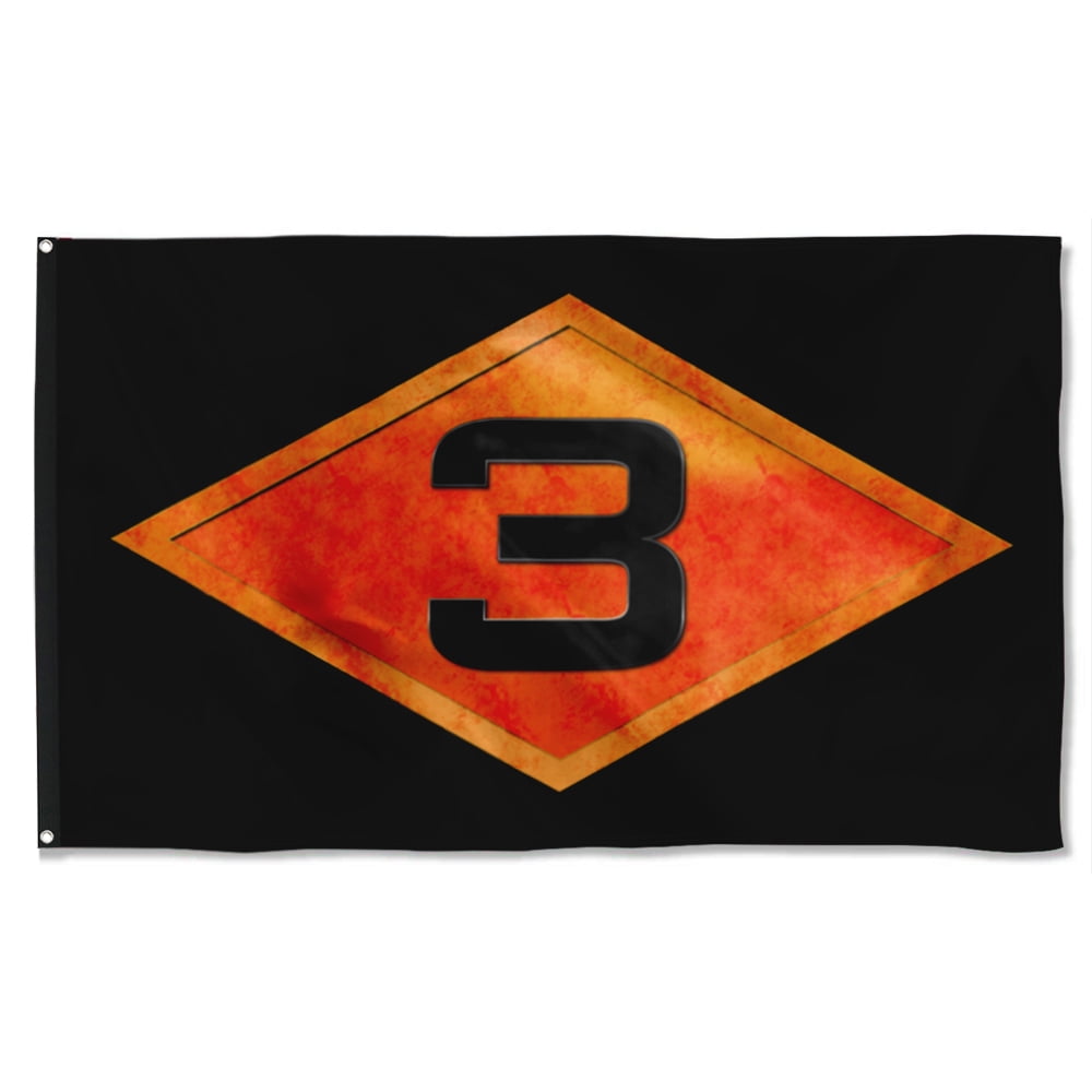Cayyon 3rd Ranger Battalion Diamond Flag 3x5Feet Military Banner with 2 ...
