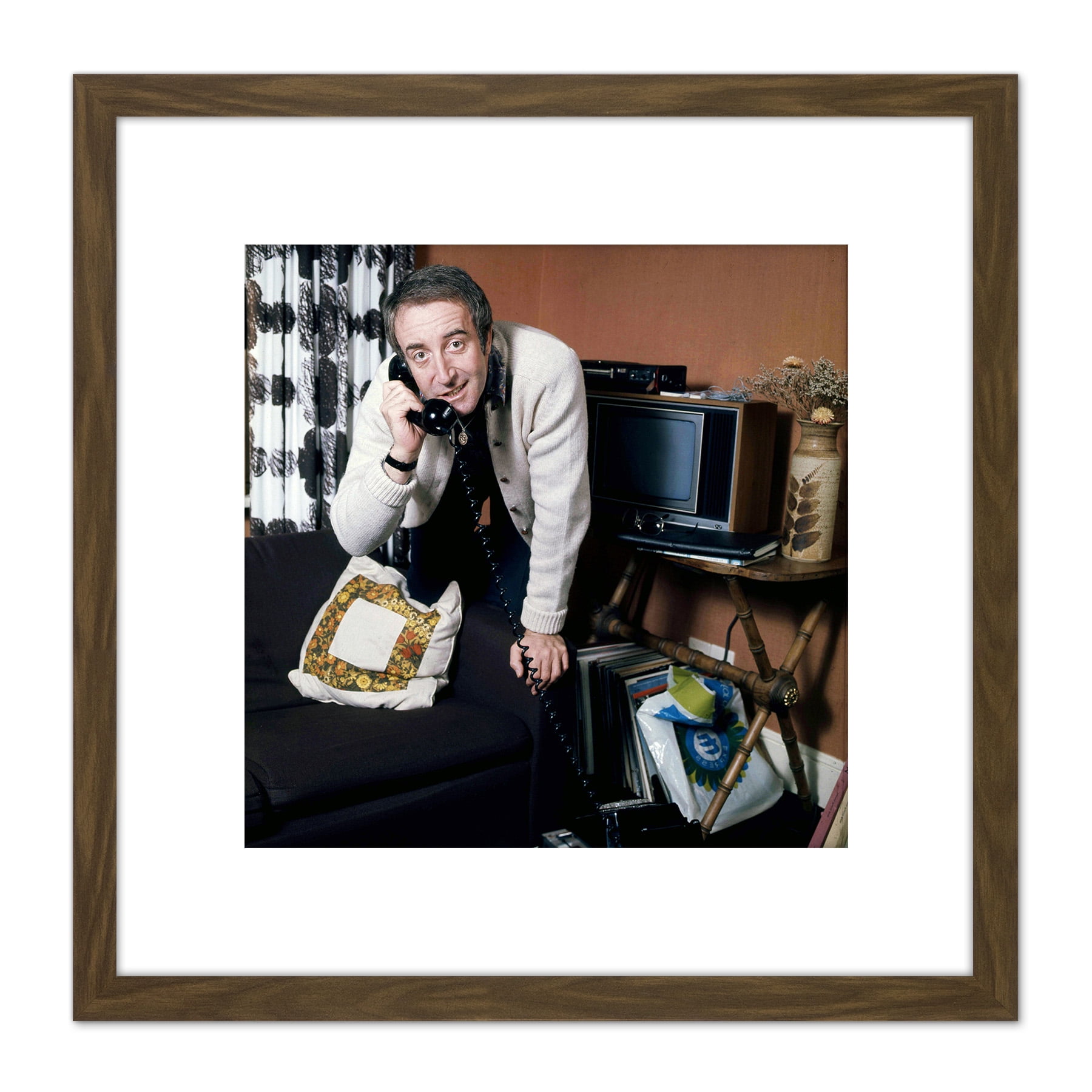 Warren Portrait Actor Goon Peter Sellers Photo 8X8 Inch Square Wooden ...